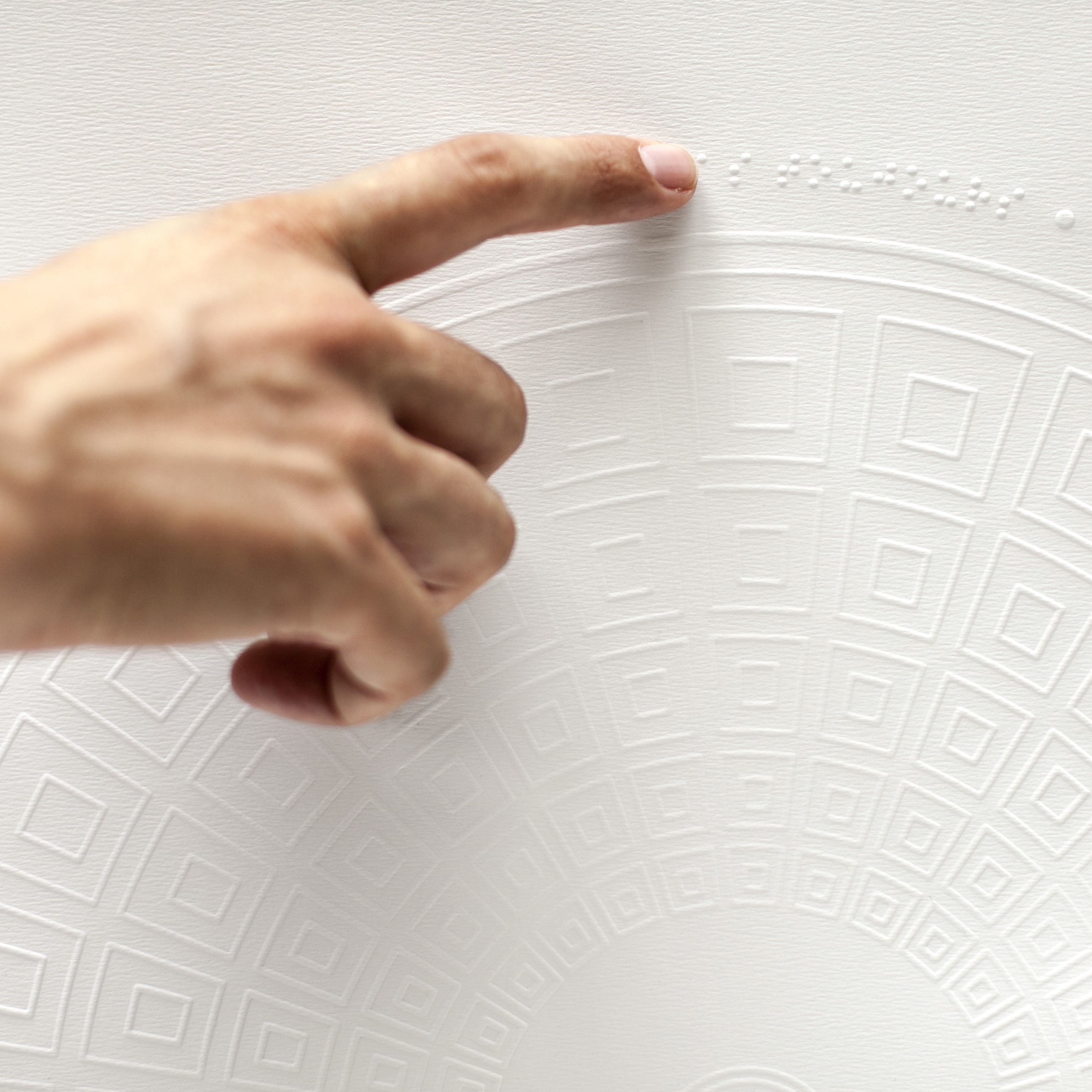 Braille Transformed into Art: Fulvio Morella's Exhibition in Rome ...